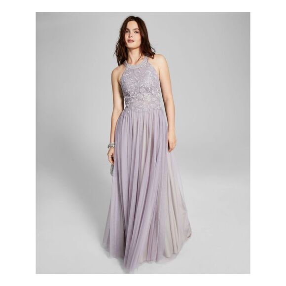 Speechless | Dresses | Speechless Womens Purple Back Tulle Lined ...